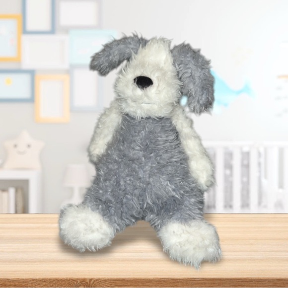 Jellycat | Toys | Jellycat Dewberry Mumbles Sheep Dog Gray White Puppy ...